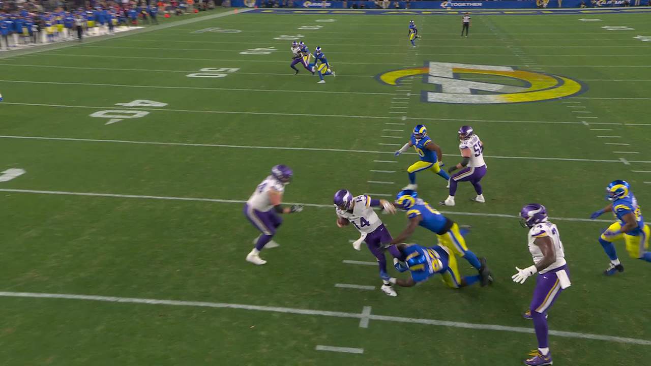 Los Angeles Rams linebacker Byron Young and Neville Gallimore team up ...