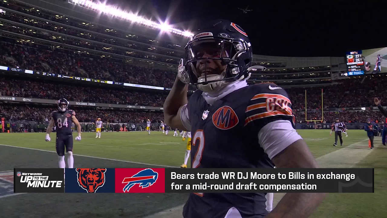 Chicago Bears trade wide receiver DJ Moore to Buffalo Bills | 'Up to ...