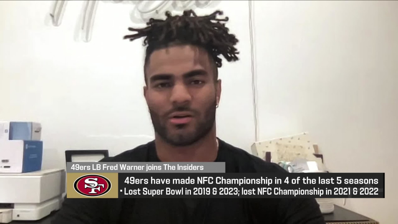 San Francisco 49ers linebacker Fred Warner joins 'The Insiders' for ...