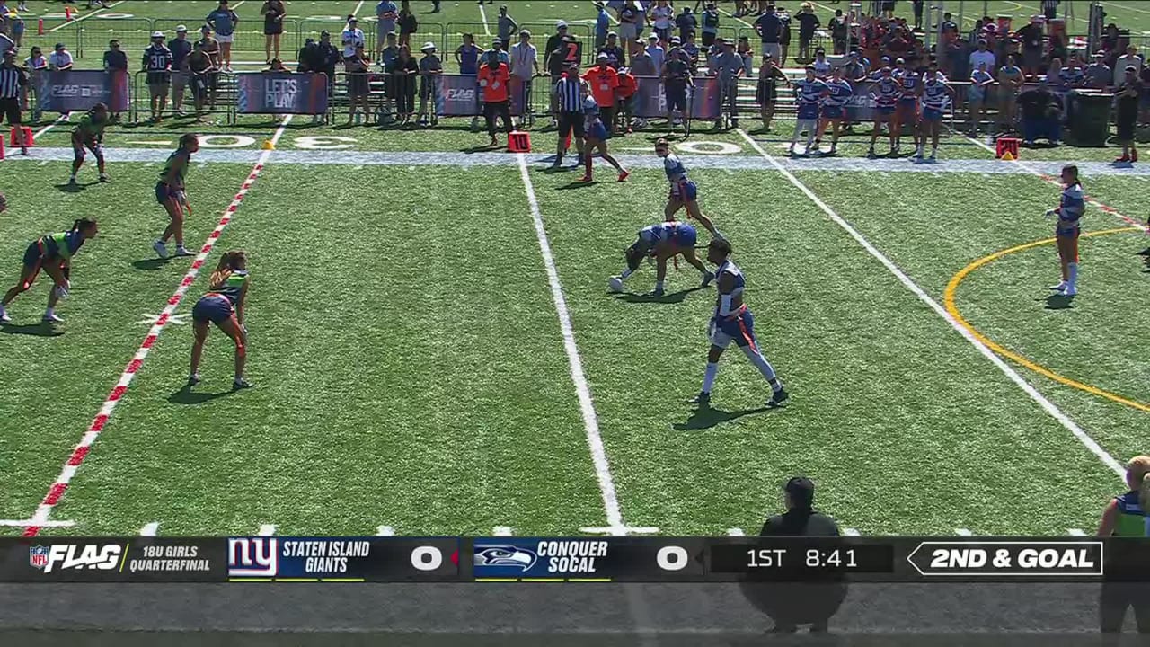 Valentina Fanetti connects with Jessica Finley for opening touchdown ...