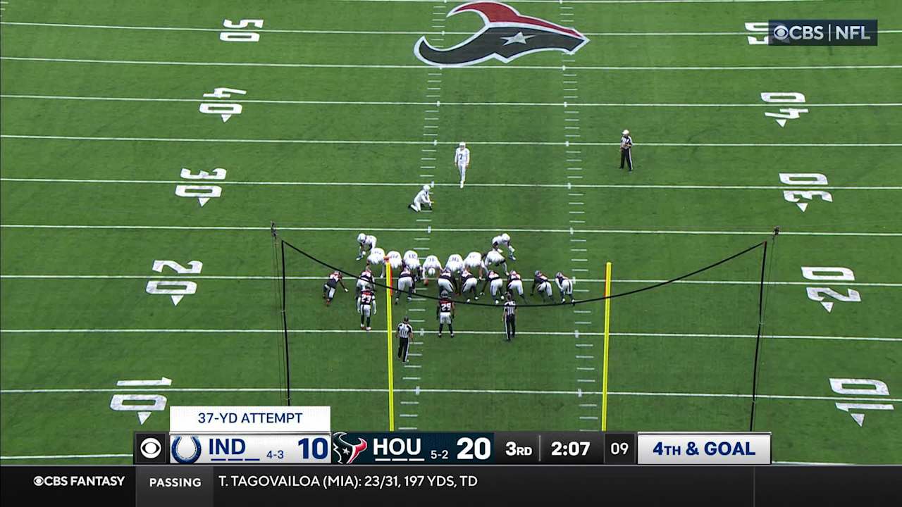 Indianapolis Colts kicker Matt Gay's 37-yard field goal makes it a one ...
