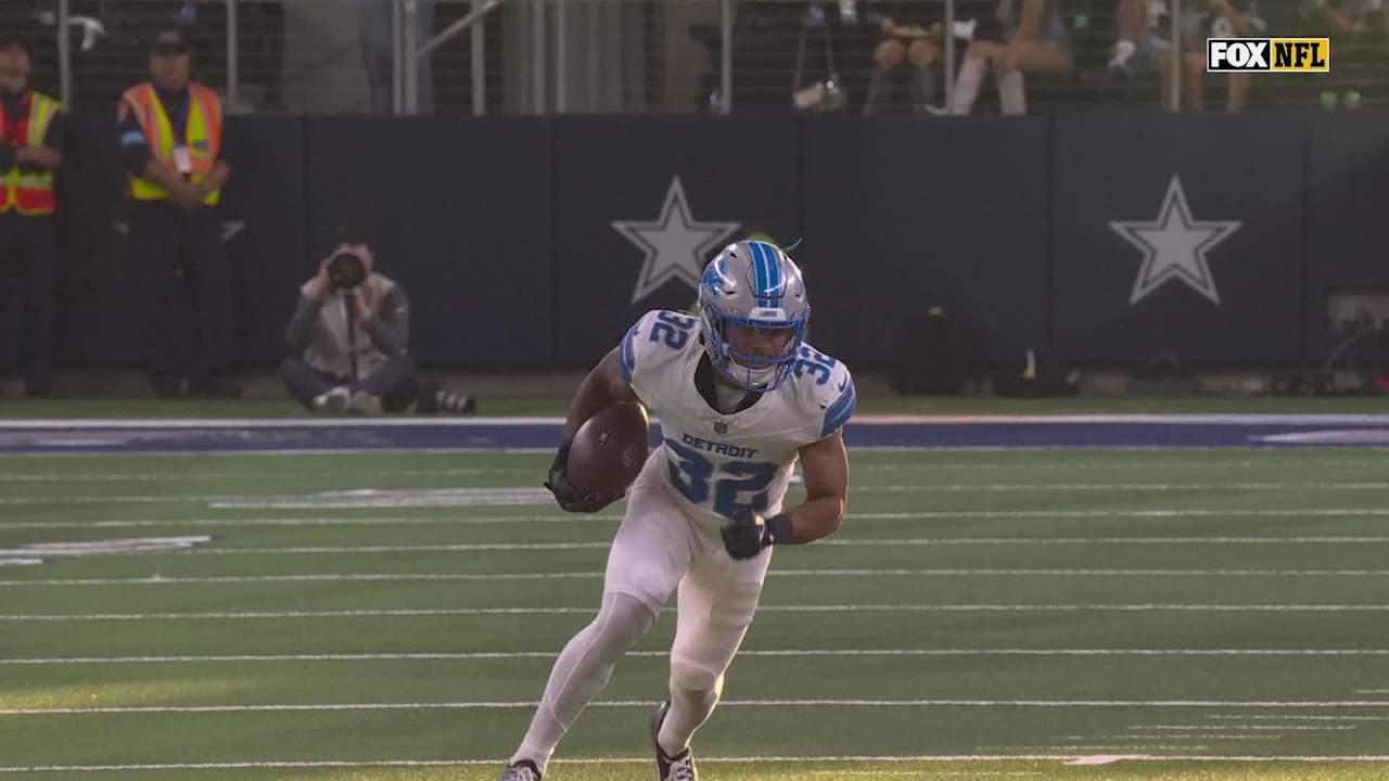 Detroit Lions safety Brian Branch enters overdrive for 47-yard return ...