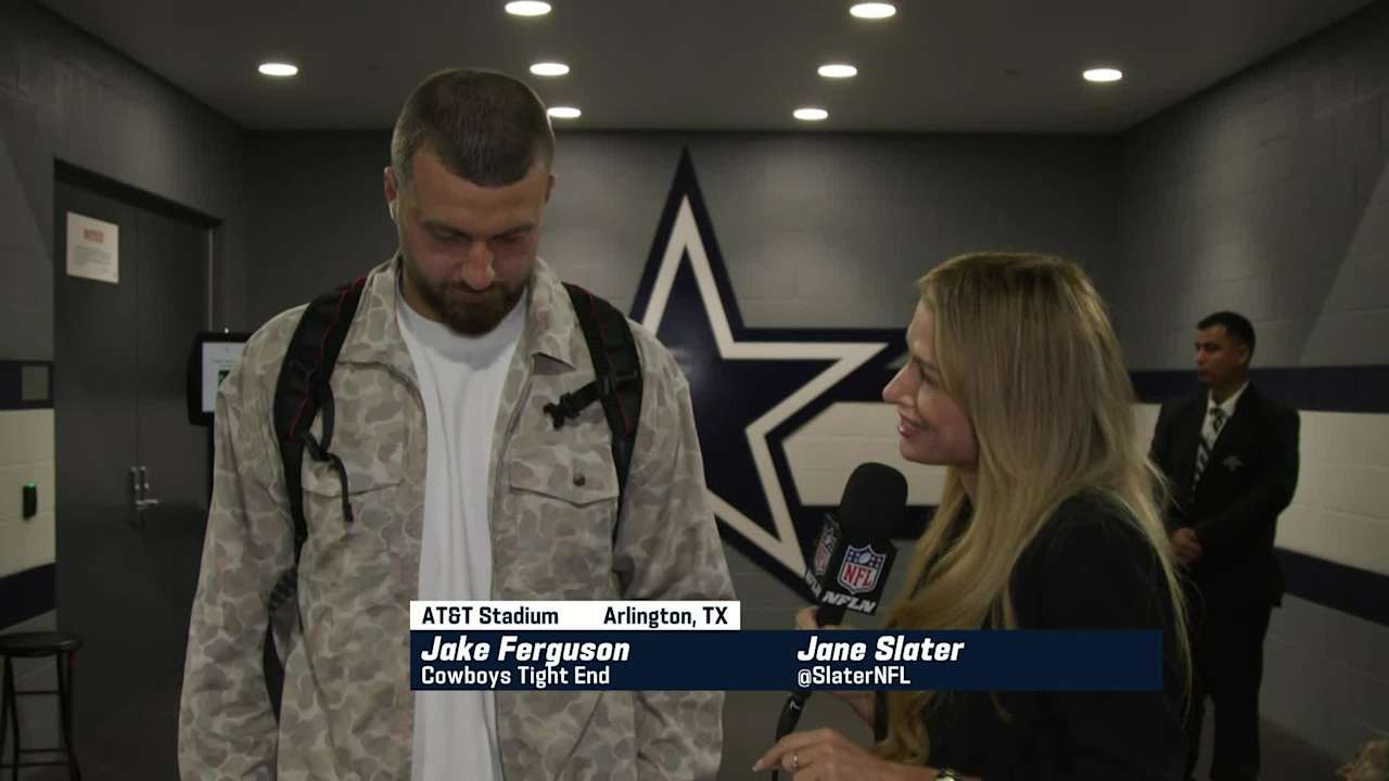 Dallas Cowboys tight end Jake Ferguson on facing Giants in Week 2 ...