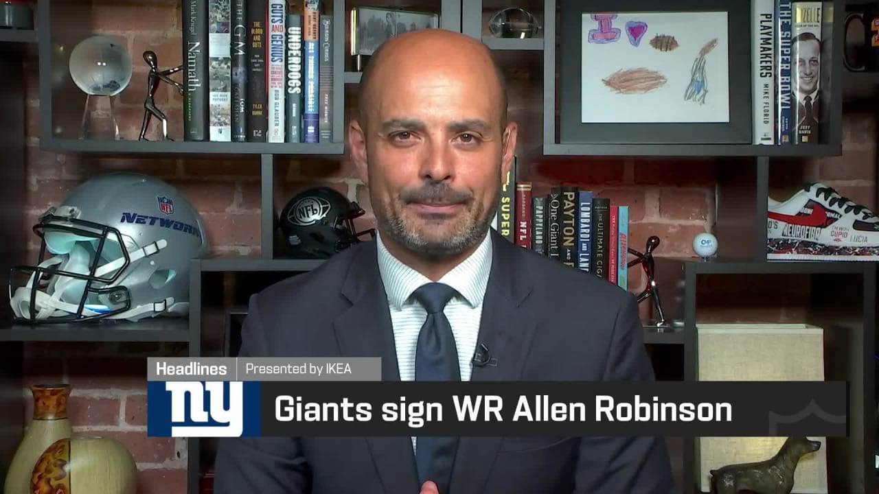 NFL Network's Miko Garafolo: New York Giants signing three-time 1,000 ...