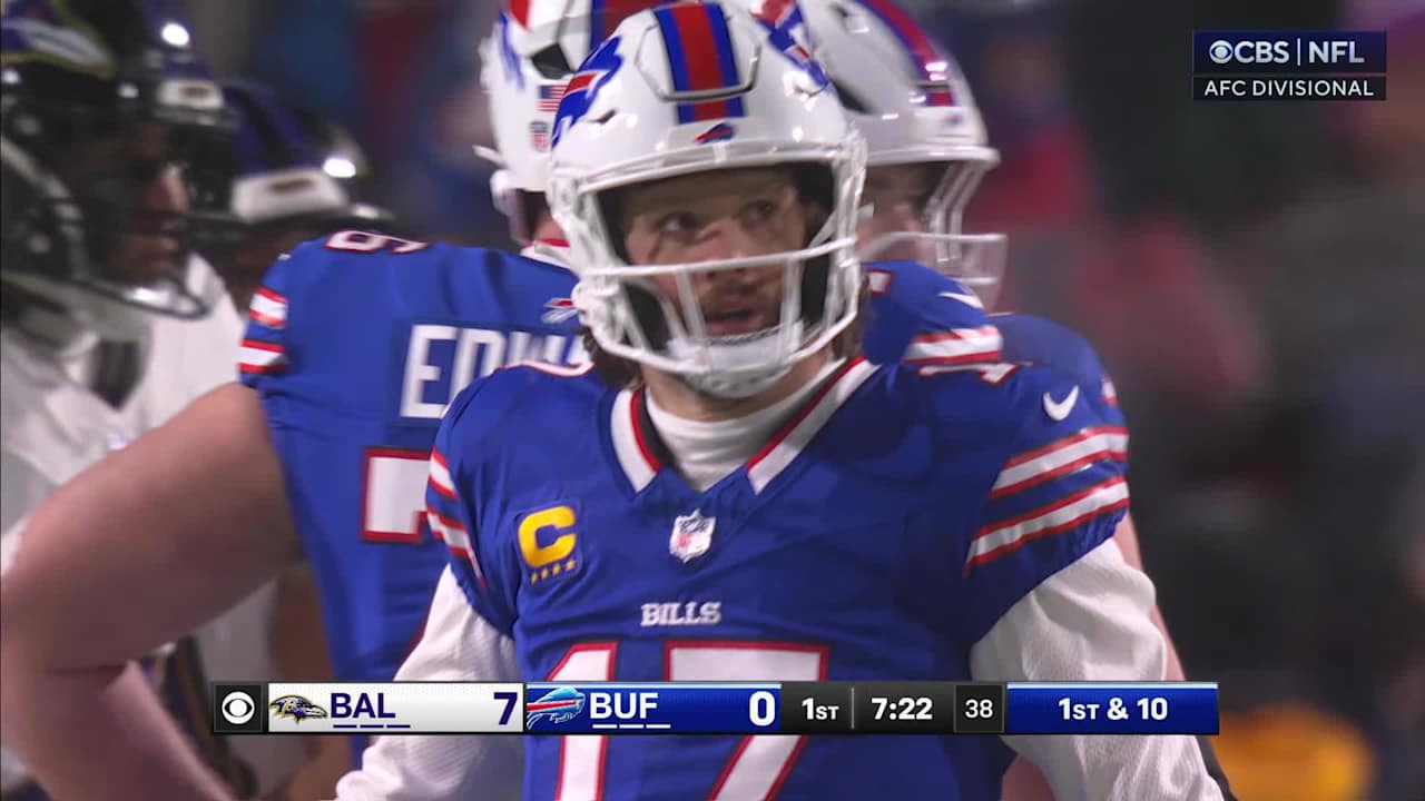 Buffalo Bills quarterback Josh Allen's best plays from 2-TD game vs. Baltimore Ravens | AFC ...