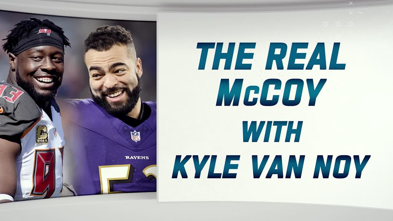 NFL Network's Gerald McCoy, Baltimore Ravens linebacker Kyle Van Noy ...