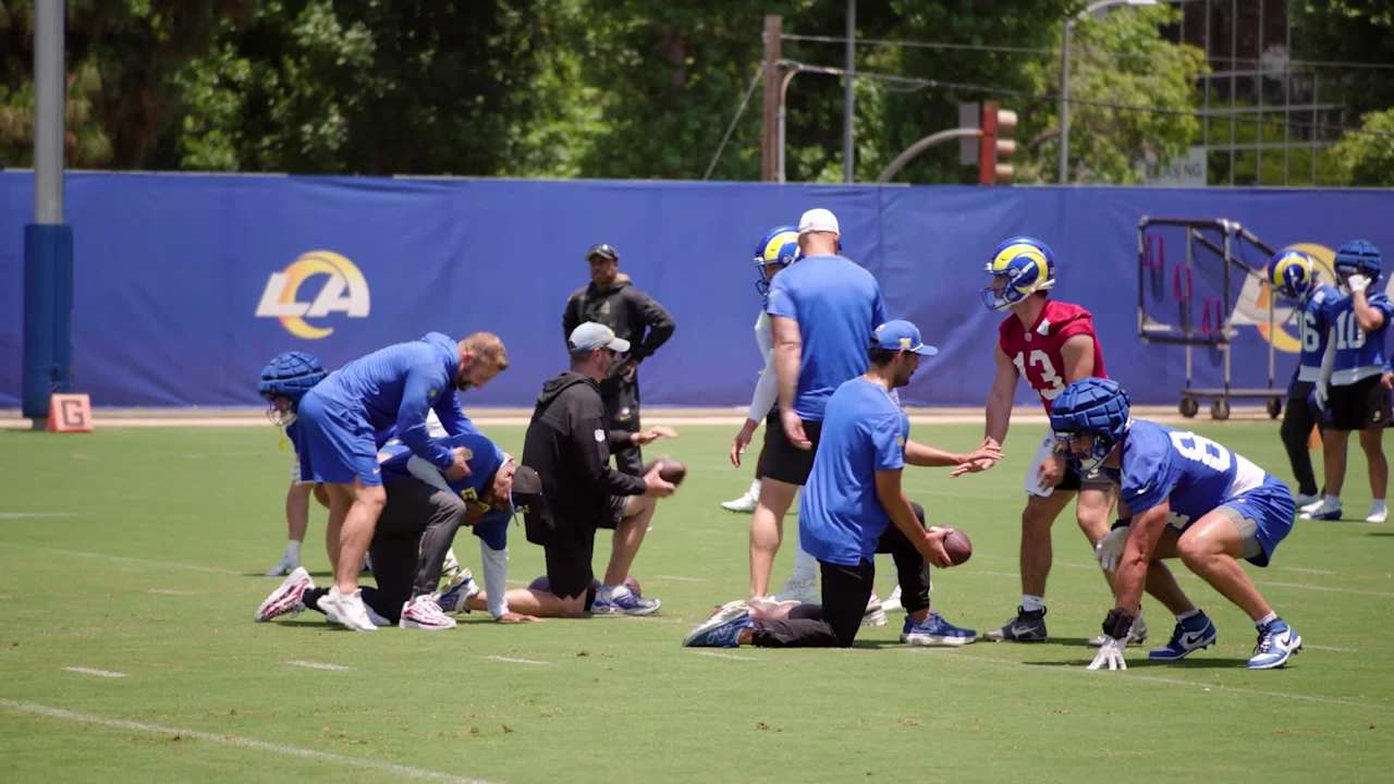 NFL Network's Steve Smith Sr. Learns Helmet Safety from the Los Angeles ...