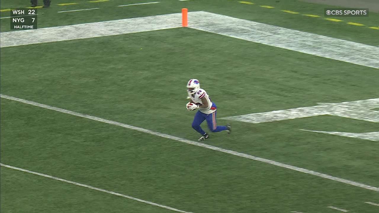 Buffalo Bills running back Ray Davis opens up second half with a 58 ...