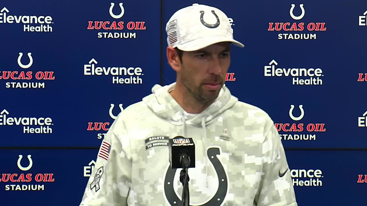 Indianapolis Colts head coach Shane Steichen on QB situation: Joe ...