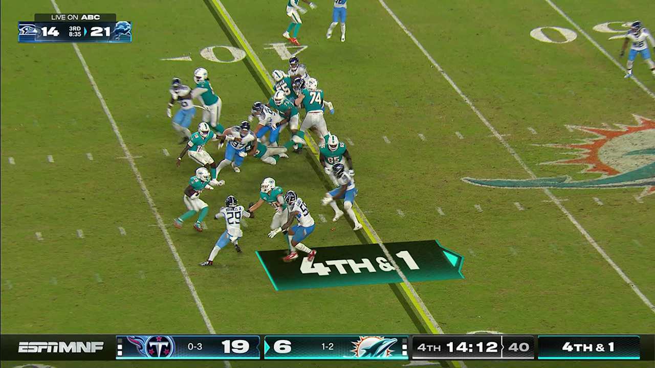 Tennessee Titans' defensive line creates turnover on downs with ...