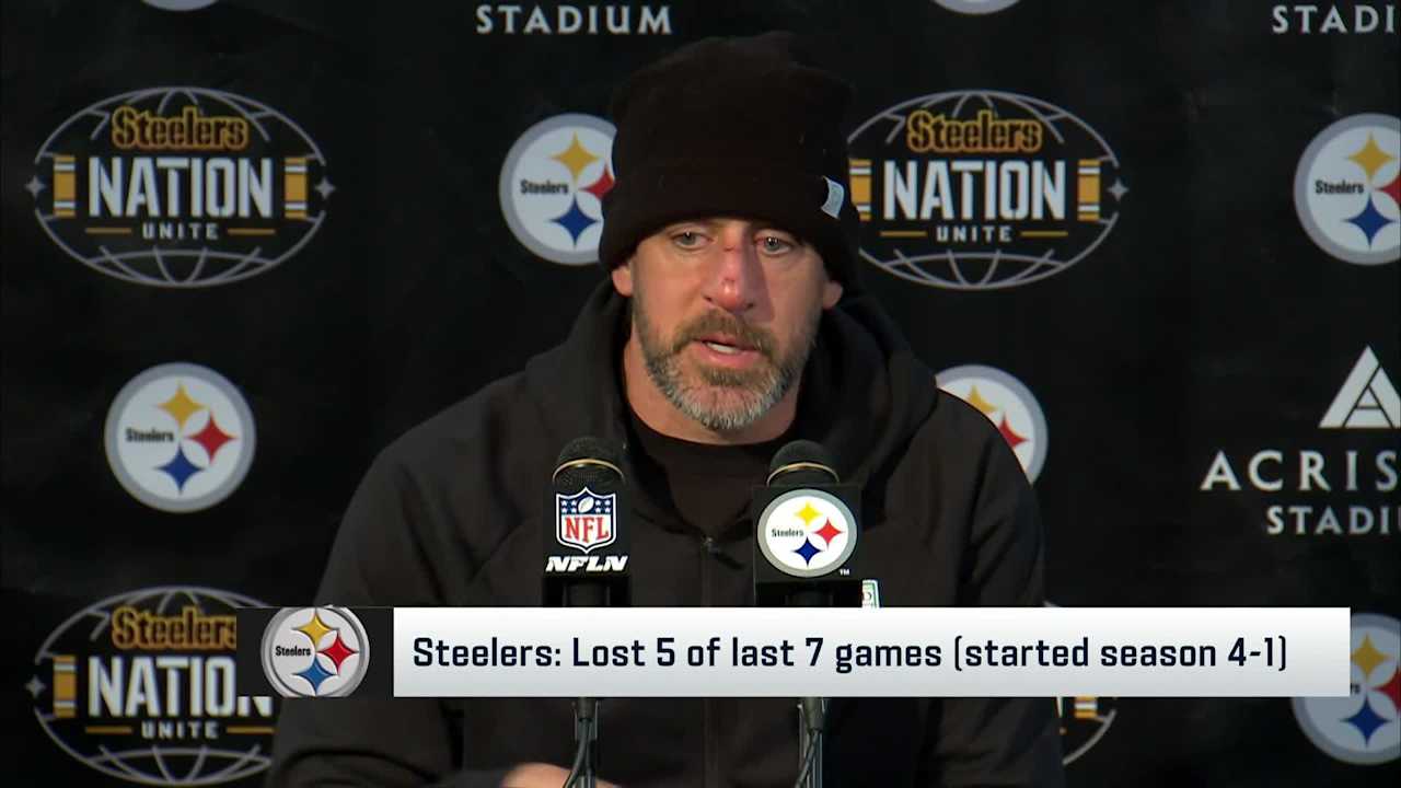 Pittsburgh Steelers quarterback Aaron Rodgers calls for player ...