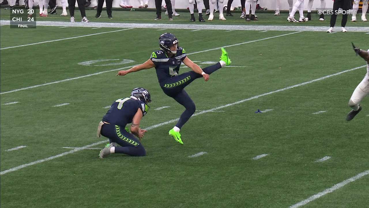 Seattle Seahawks kicker Jason Myer's 34-yard field goal make cements ...