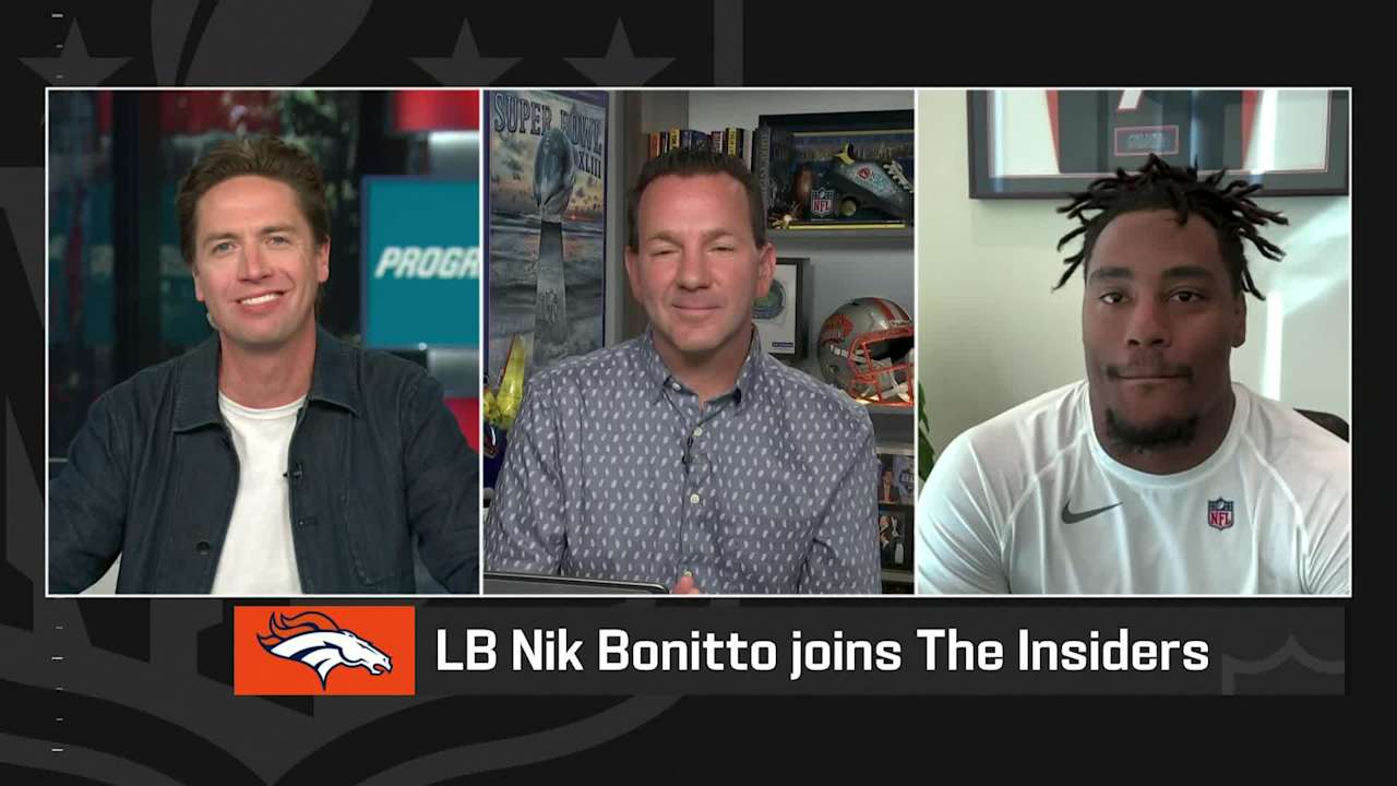 Denver Broncos linebacker Nik Bonitto joins 'The Insiders' for exclusive interview four days ...