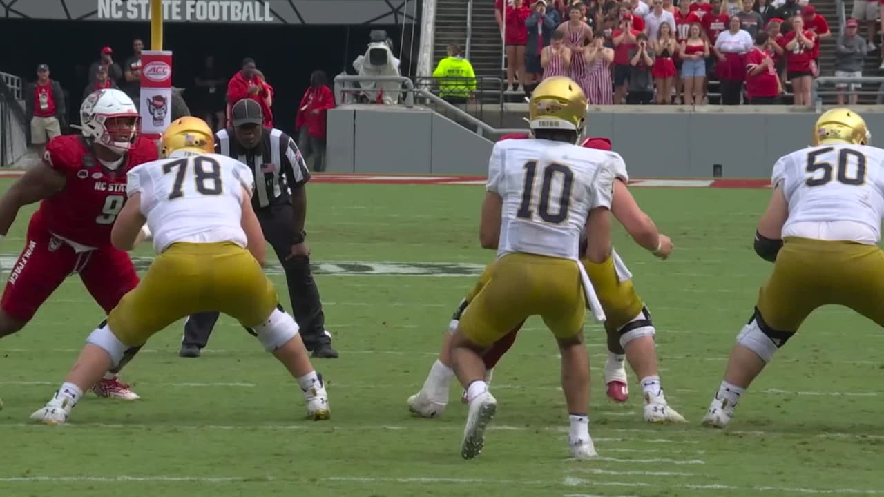 Breaking down offensive lineman Joe Alt's college highlights | 2024 NFL ...