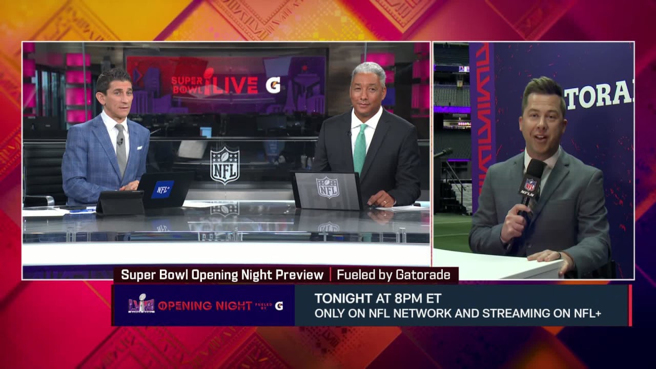 NFL Network's James Palmer previews Super Bowl Opening Night ...