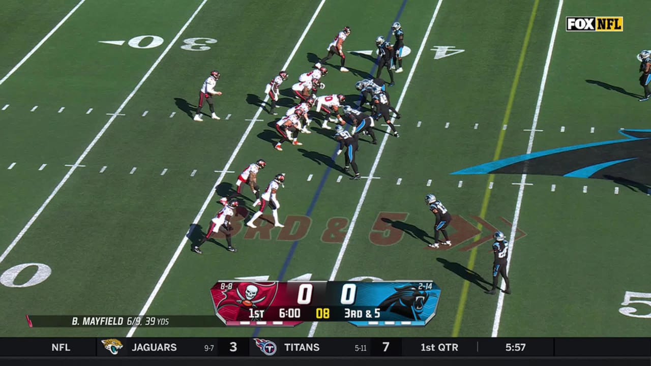 Carolina Panthers safety Xavier Woods' PBU prevents Tampa Bay ...
