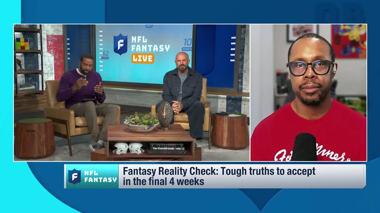 Reality checks for fantasy football playoffs | 'NFL Fantasy Live'