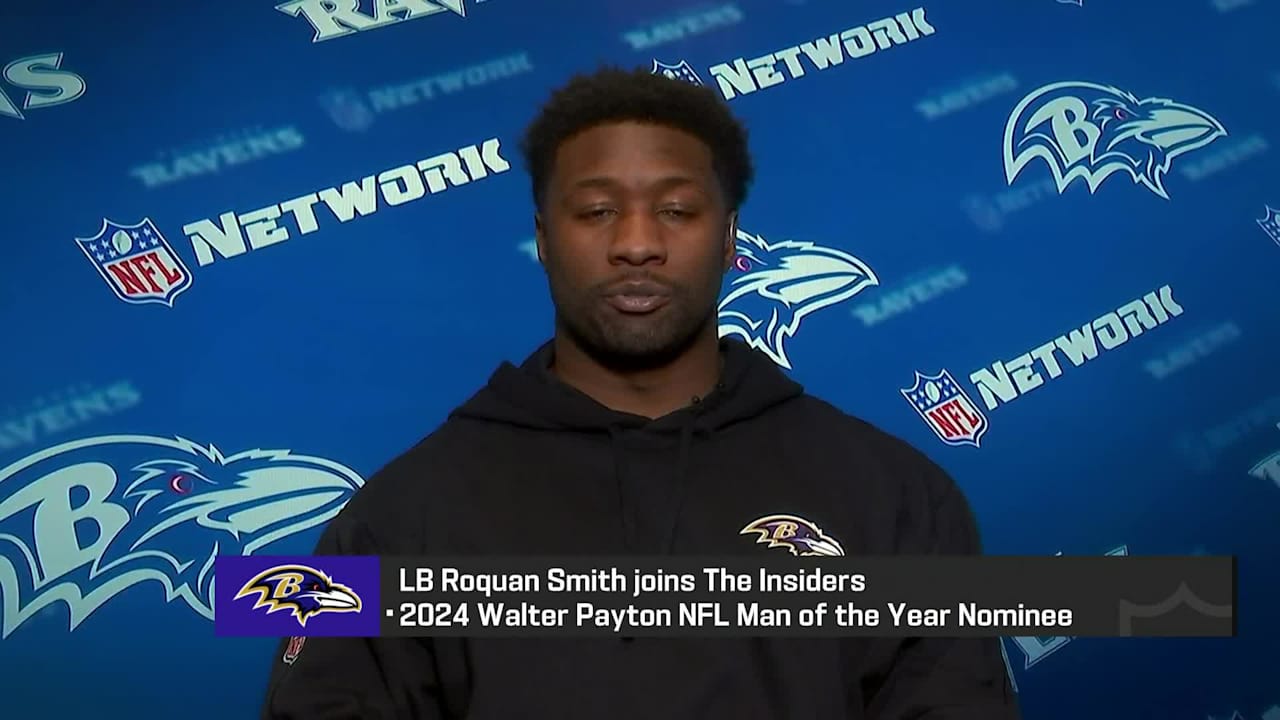 Linebacker Roquan Smith joins 'The Insiders' prior to Baltimore Ravens ...