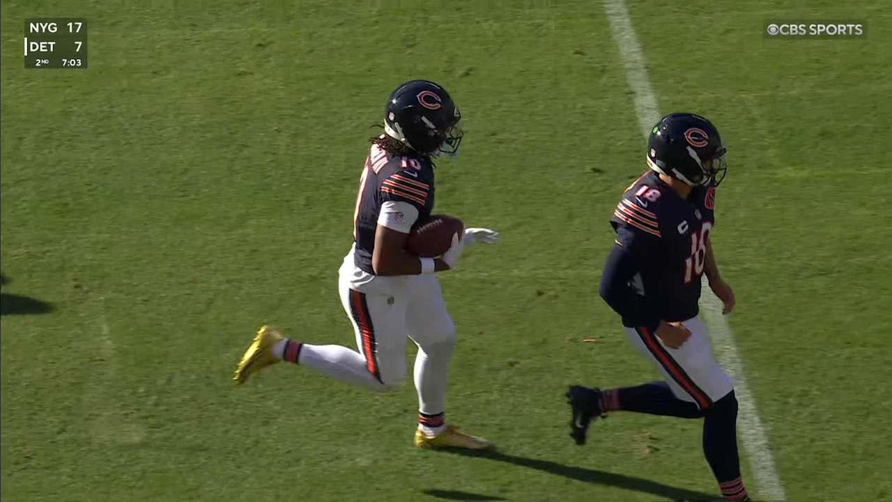 Chicago Bears head coach Ben Johnson dials up reverse as wide receiver ...