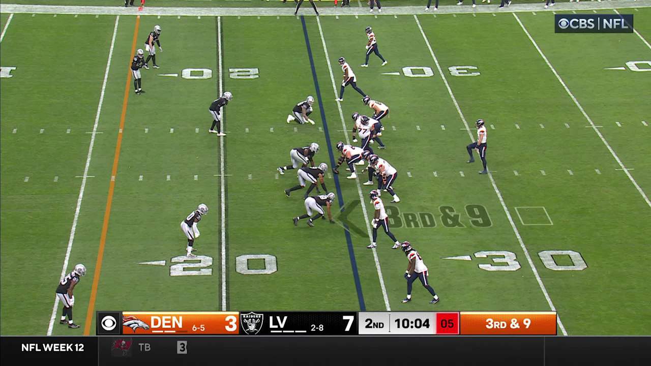Las Vegas Raiders defensive end Tyree Wilson sacks Denver Broncos ...