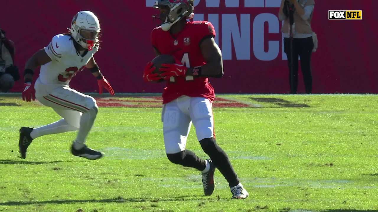 Tampa Bay Buccaneers wide receiver Chris Godwin puts Buccaneers in red ...