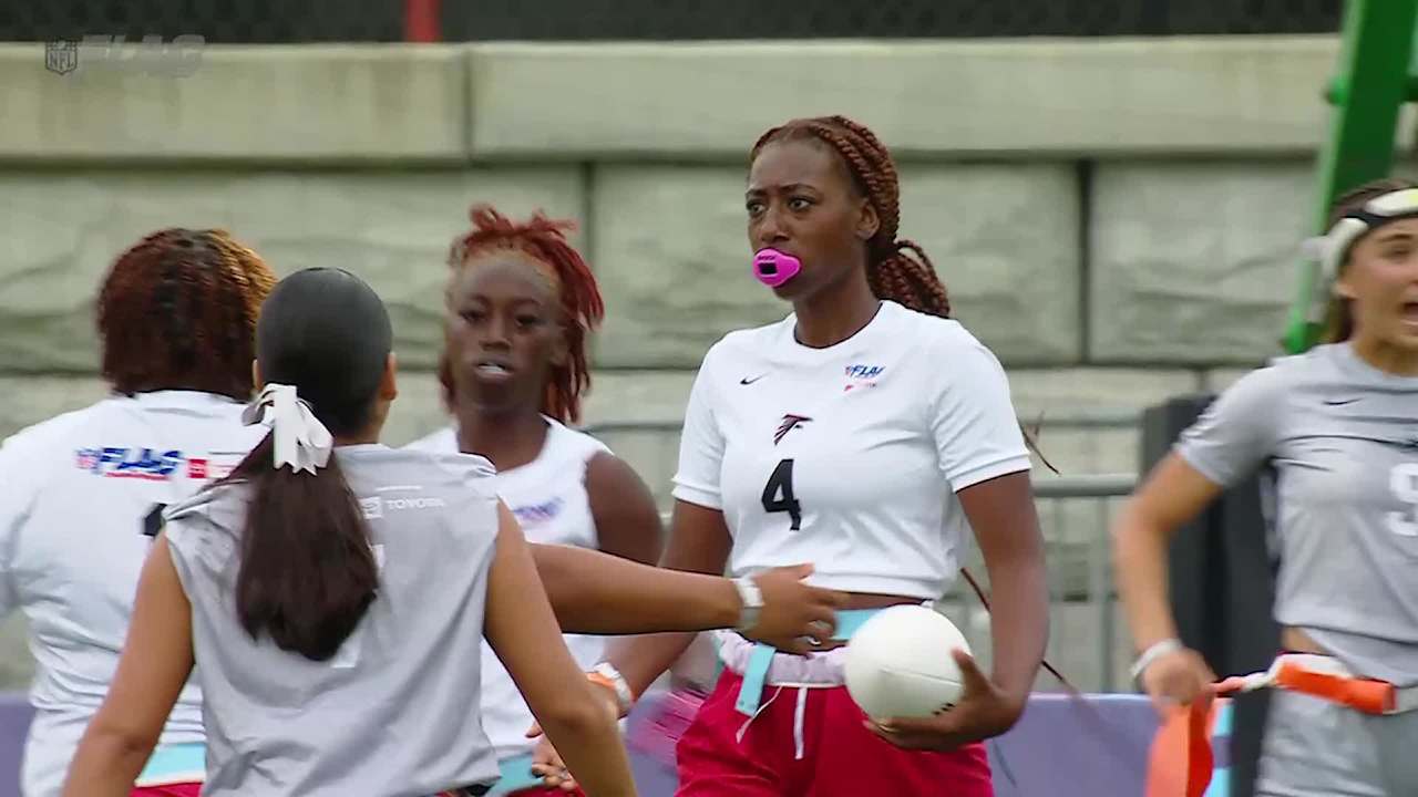 Tag Team Elite Falcons wide receiver Desirae Holley puts Tag Team Elite Falcons on board with TD ...