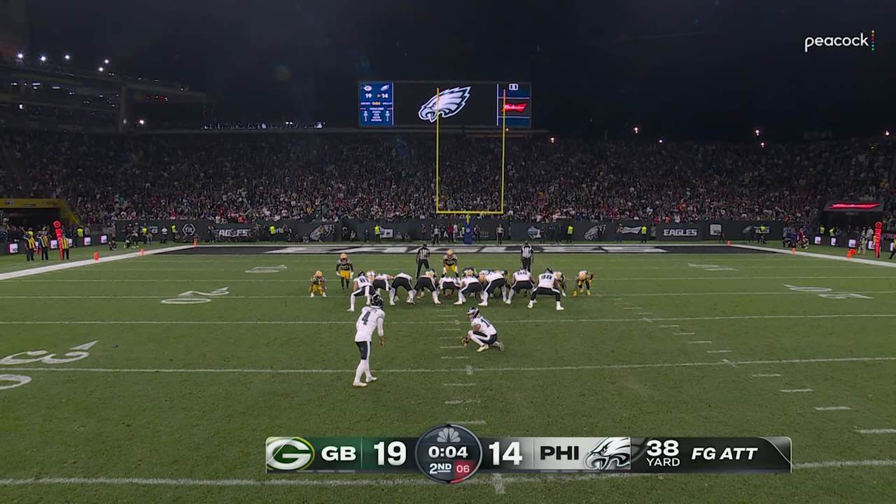 Philadelphia Eagles kicker Jake Elliott’s 38-yard field goal sends ...