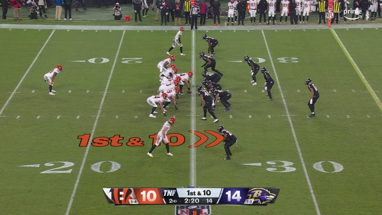 Cincinnati Bengals backup quarterback Jake Browning's first pass of ...