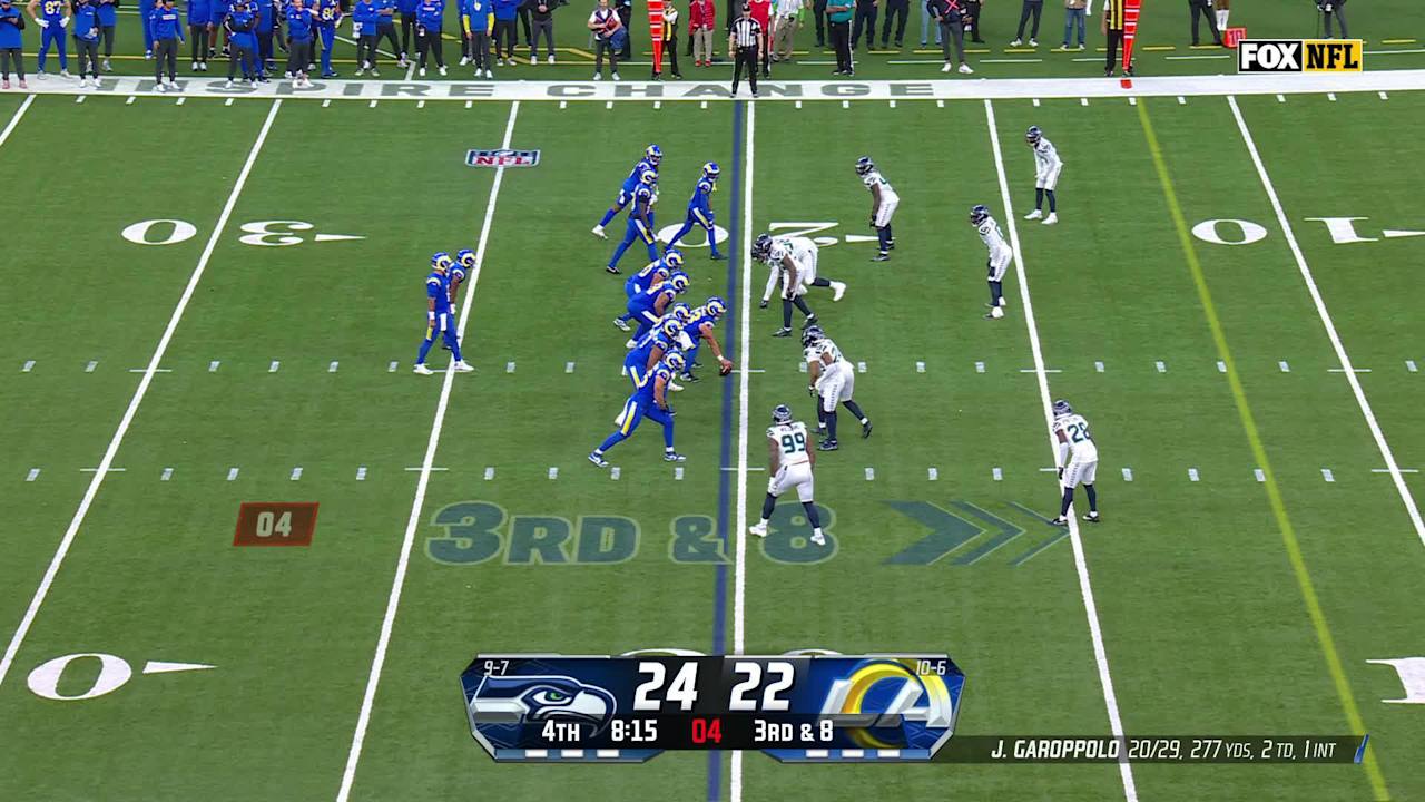 Seattle Seahawks defensive end Leonard Williams' second sack of game ...