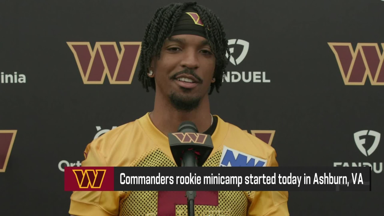 Washington Commanders rookie quarterback Jayden Daniels shares his ...
