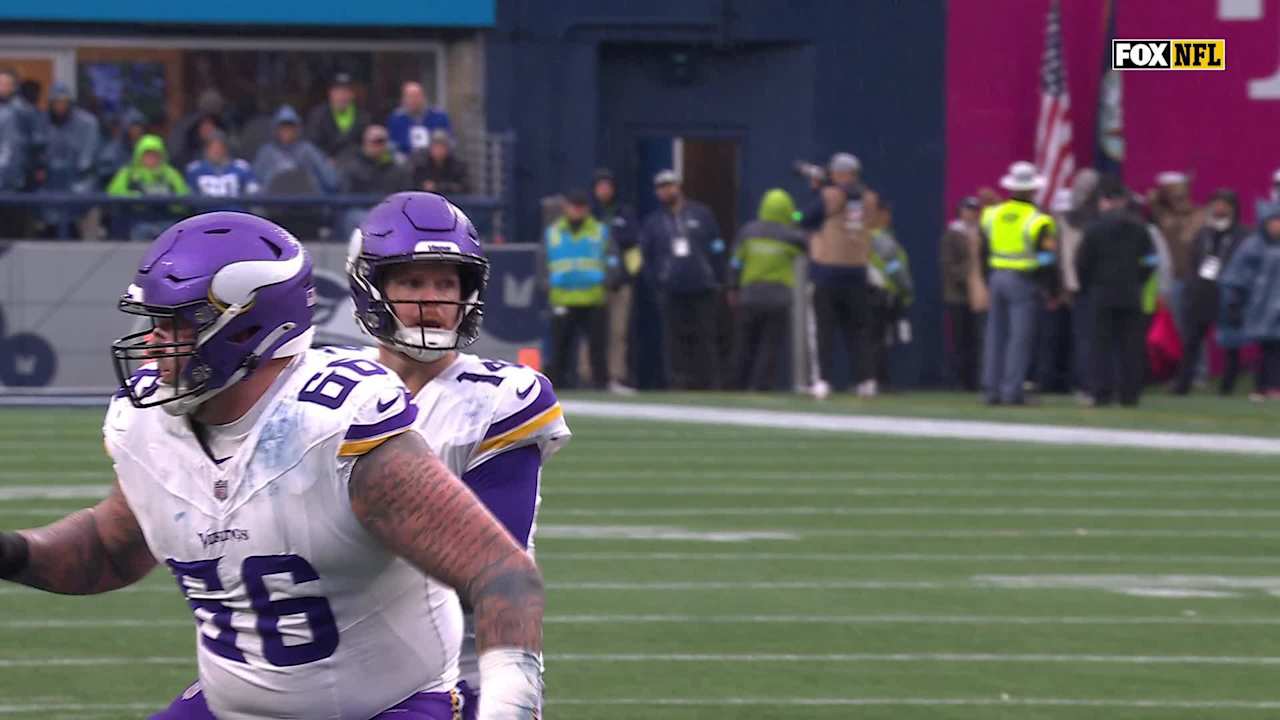 Minnesota Vikings quarterback Sam Darnold's 30th TD pass of 2024 NFL ...
