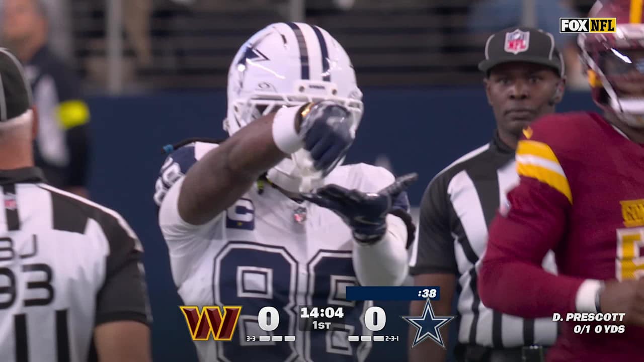 Dallas Cowboys wide receiver CeeDee Lamb's first catch since Week 2 ...