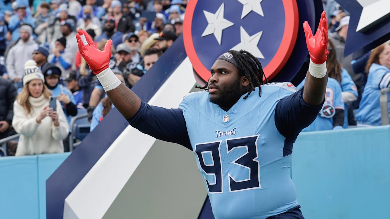 Titans' T'Vondre Sweat, armed with lessons from rookie season, aiming ...
