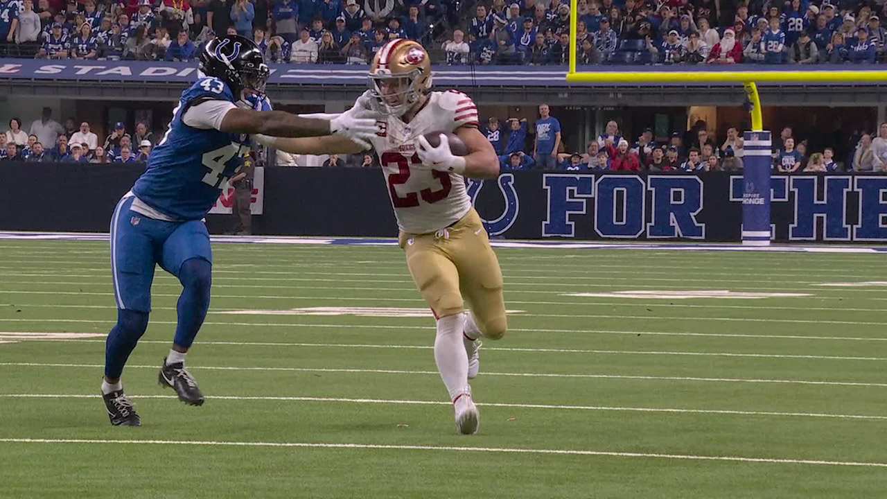 San Francisco 49ers running back Christian McCaffrey's best plays from ...