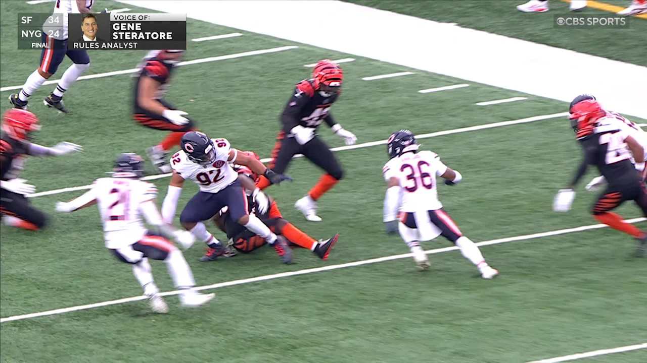 Onside kick recovery! Cincinnati Bengals stay alive vs. Chicago Bears ...