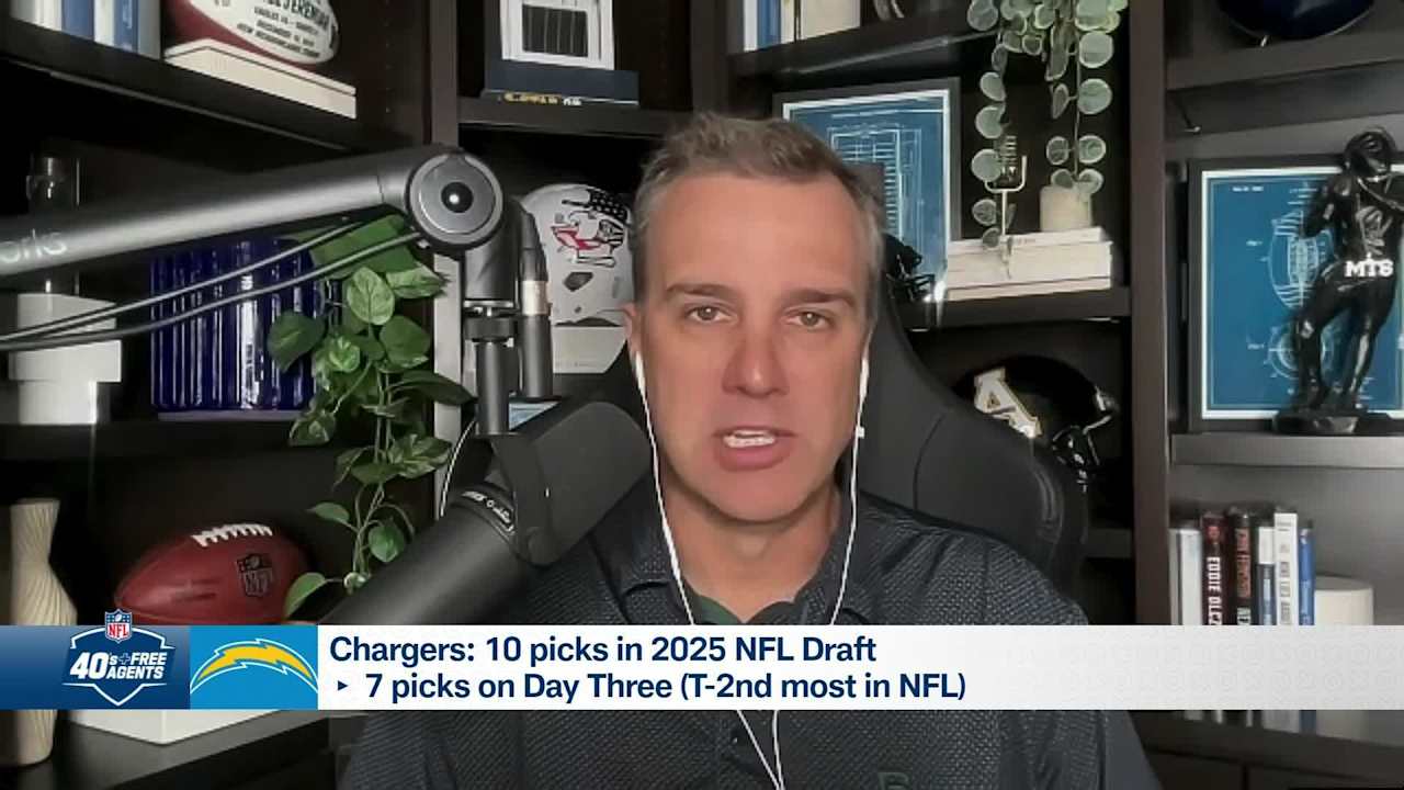 Daniel Jeremiah's outlook on Chargers ahead of 2025 NFL Draft | '40s ...