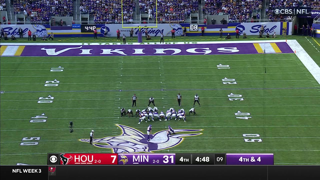 Minnesota Vikings rookie kicker Will Reichard nails 58-yard field goal ...