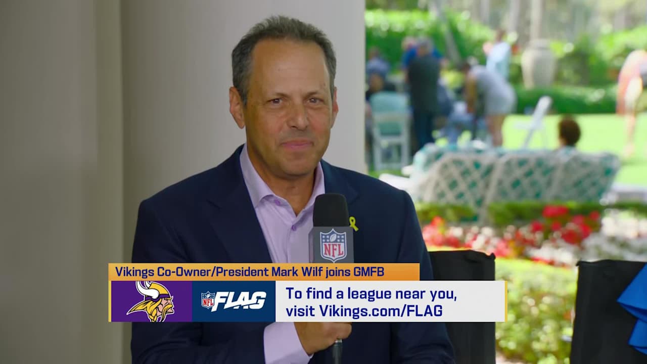 Minnesota Vikings Co-Owner, President Mark Wilf on expansion of flag ...