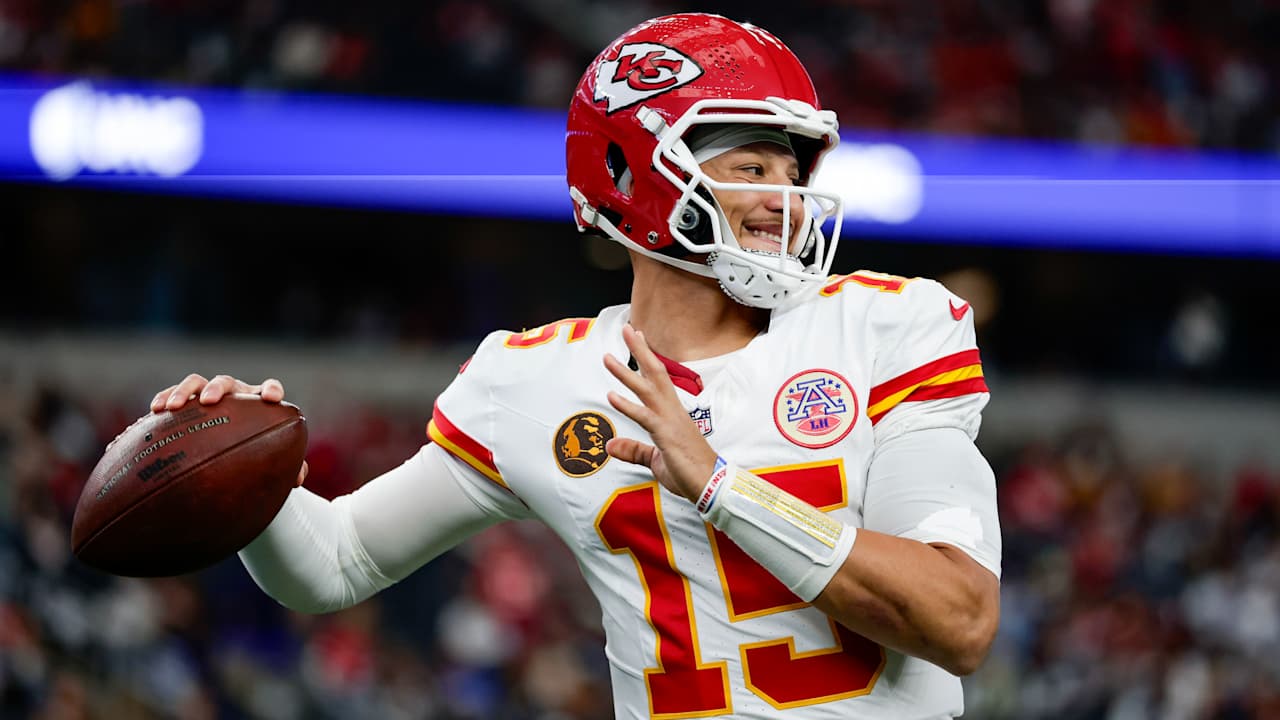 Chiefs QB Patrick Mahomes posts video of himself throwing roughly three ...