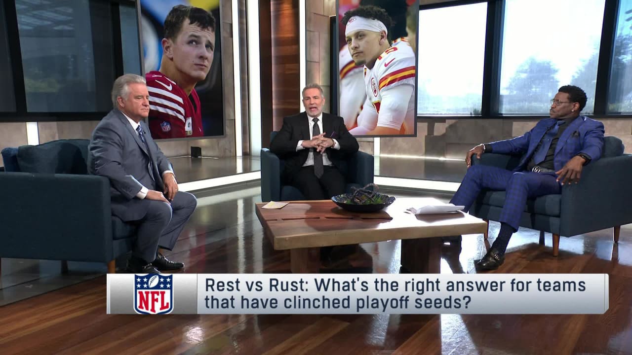 Rest vs. Rust: Should No. 1 seeded teams sit starters? | ‘NFL GameDay ...