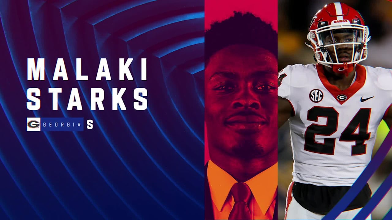 Safety Malaki Starks' 2025 NFL Scouting Combine workout