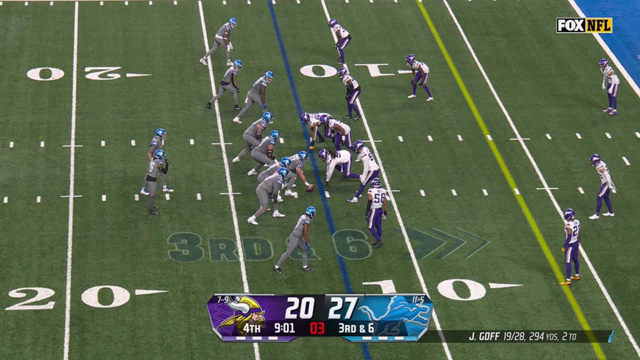 Minnesota Vikings linebacker Danielle Hunter wraps up Detroit Lions ...