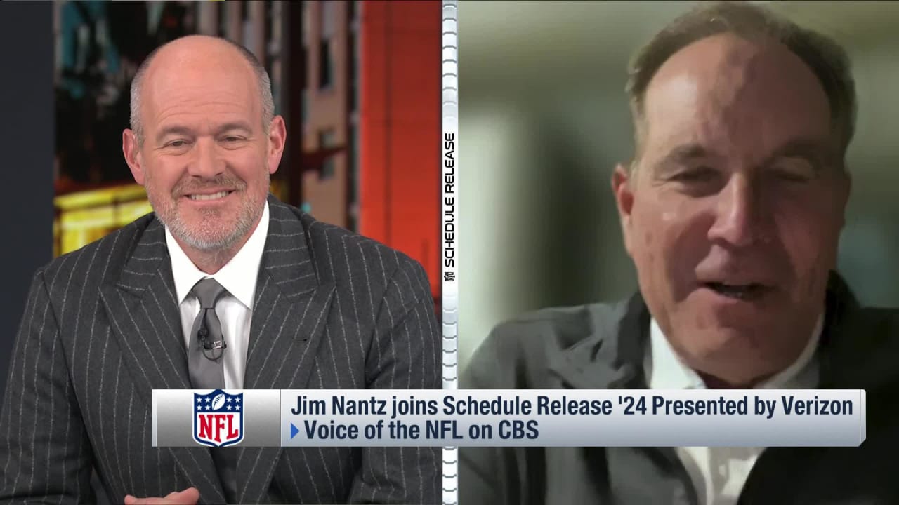 Lead play-by-play voice of NFL on CBS Jim Nantz previews notable CBS ...