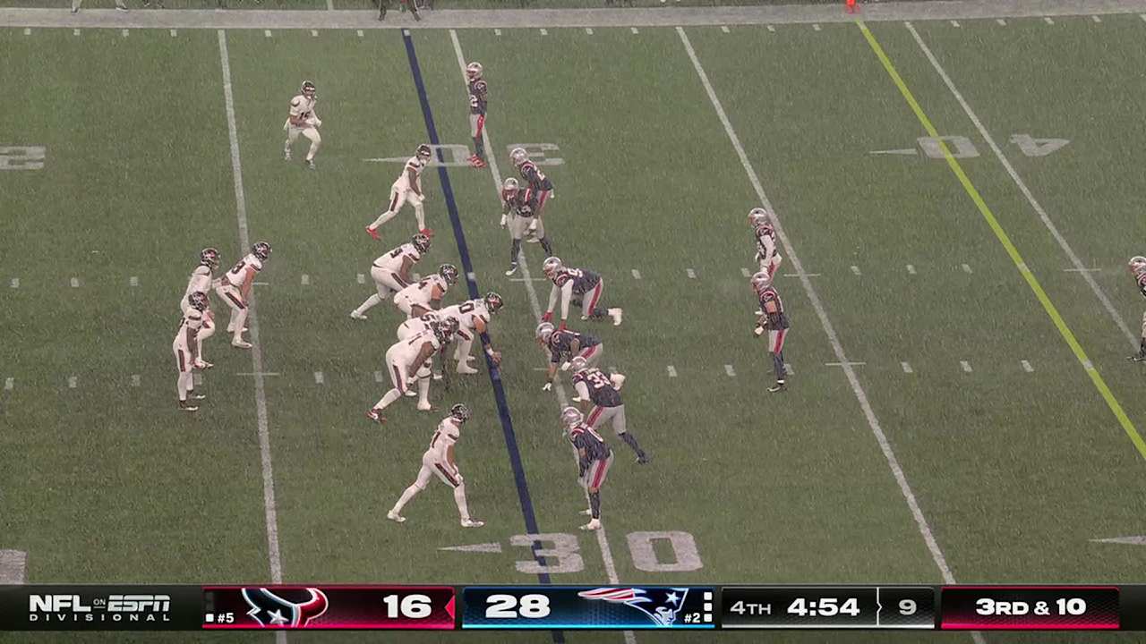 New England Patriots defensive tackle Khyiris Tonga sacks Houston ...