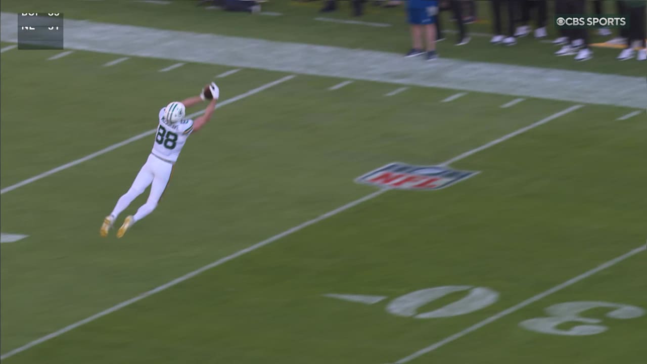 Green Bay Packers tight end Luke Musgrave barrel-rolls his way to ...