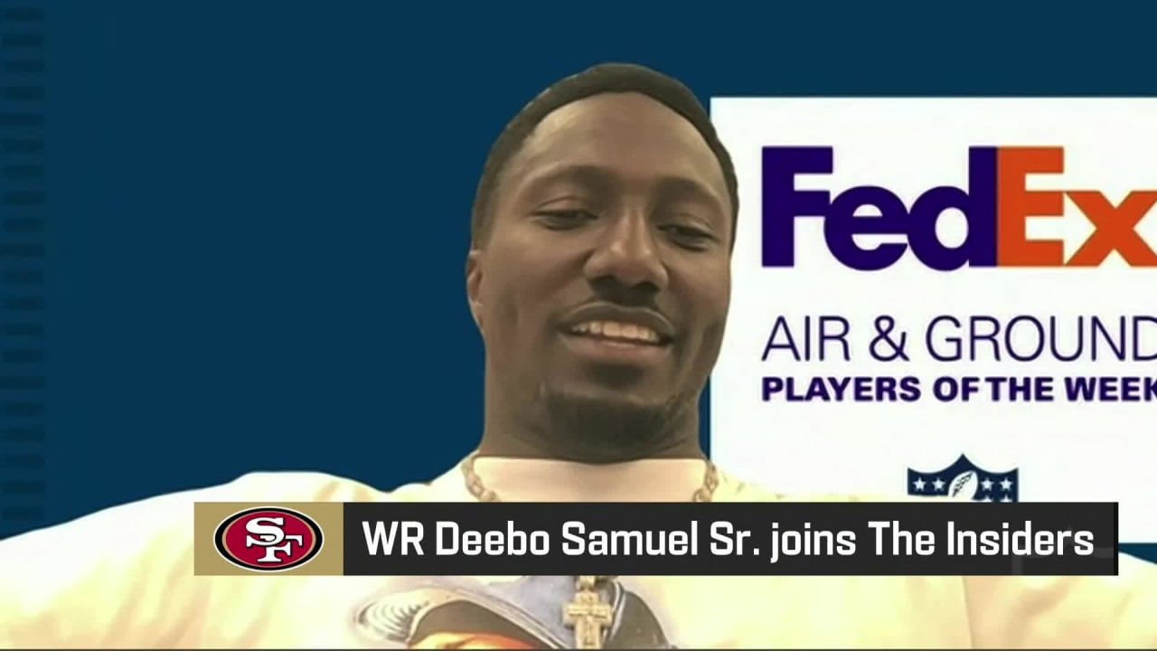 San Francisco 49ers wide receiver Deebo Samuel Sr. joins 'The Insiders ...