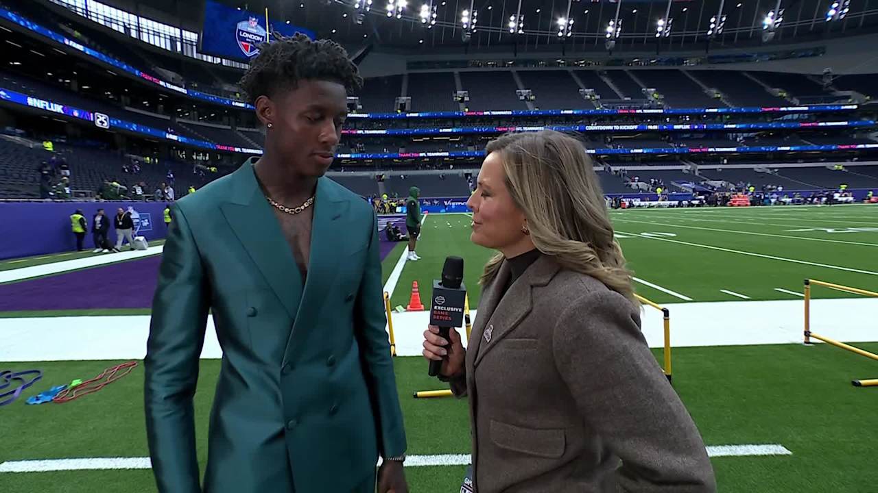 New York Jets cornerback Sauce Gardner on facing Justin Jefferson in ...