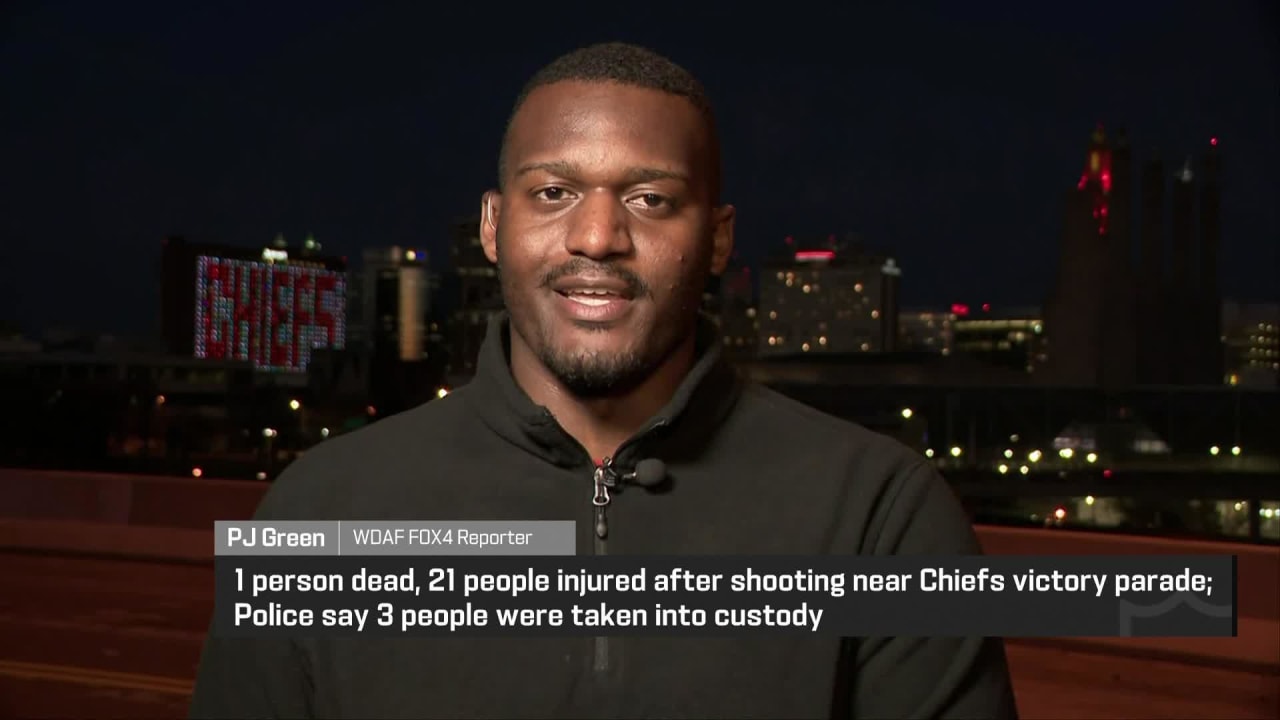 WDAF FOX4 reporter PJ Green reports what he saw following the shooting ...