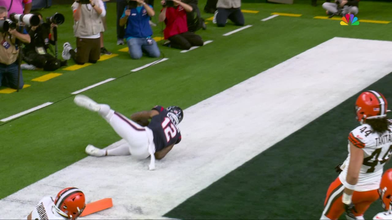 Wide receiver Nico Collins' dive into end zone registers Houston Texans ...