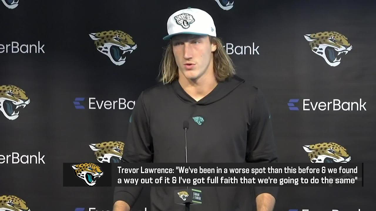 Quarterback Trevor Lawrence on Jacksonville Jags' early struggles: 'We ...
